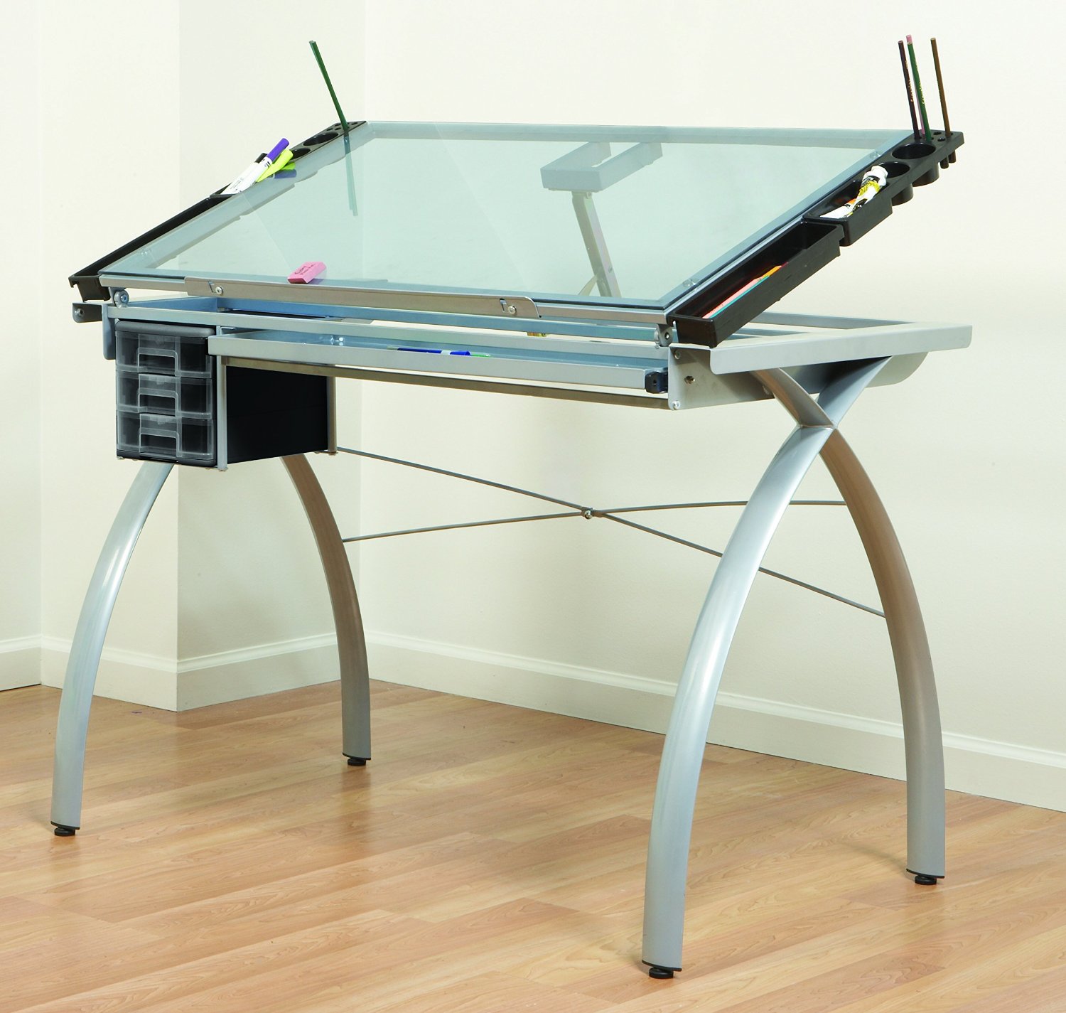 Glass Drafting And Crafting Table Expertly Chosen Gifts