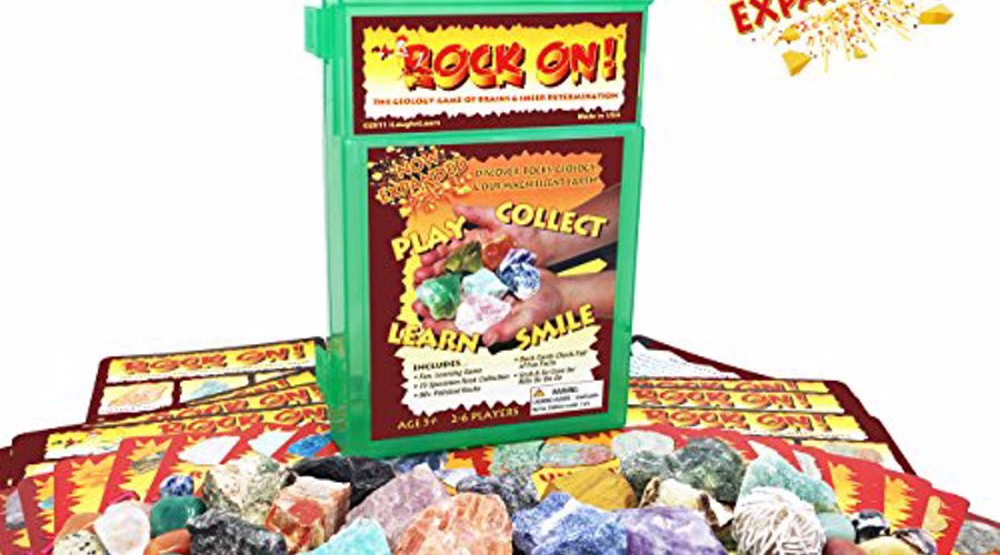 ROCK ON! Geology Game with Rock & Mineral Collection | Expertly Chosen ...